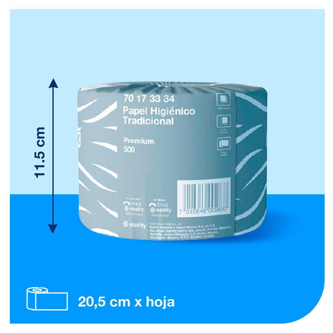 TORK Premium Higiénico Tradicional 48/500's HD – B2B Tork