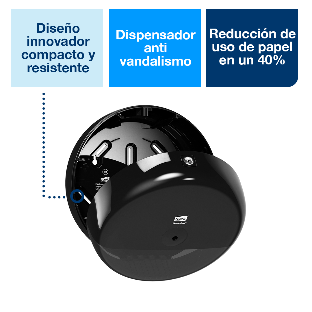 Tork Despachador SmartOne Maxi Negro 1 Pz – B2B Tork
